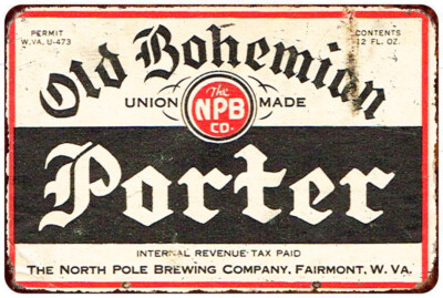 1934 Old Bohemian Porter Vintage LOOK reproduction Metal sign | eBay