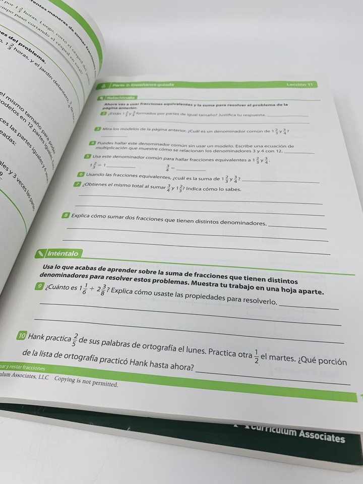 STAAR Ready Instruction Spanish Mathematics 5 & Teacher Guide ...