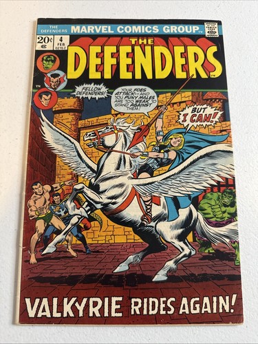 Defenders #4 - Buscema; Valkyrie first appearance Key | eBay