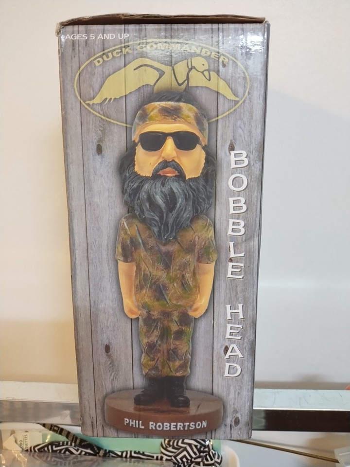 Phil Robertson Bobble Head Duck Dynasty Commander Fierce Products | eBay