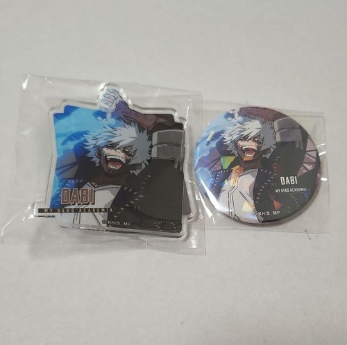 My Hero Academia Dabi Acrylic Badge Pin Back Button | eBay