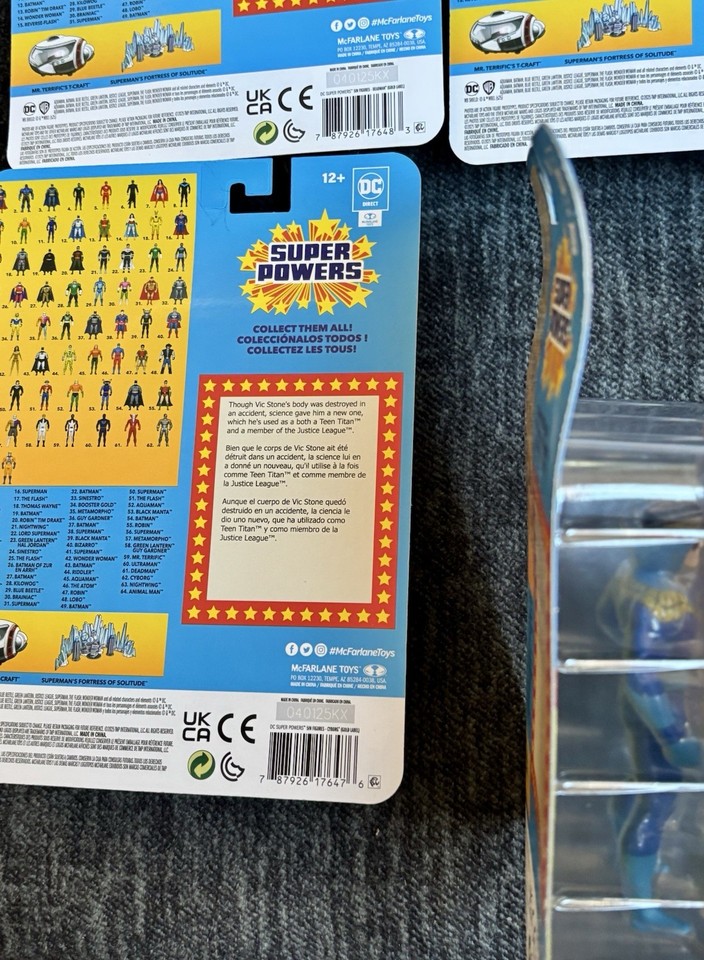 MCFARLANE DC SUPER POWERS WAVE 11 CYBORG DEADMAN NIGHTWING ANIMAL MAN ...