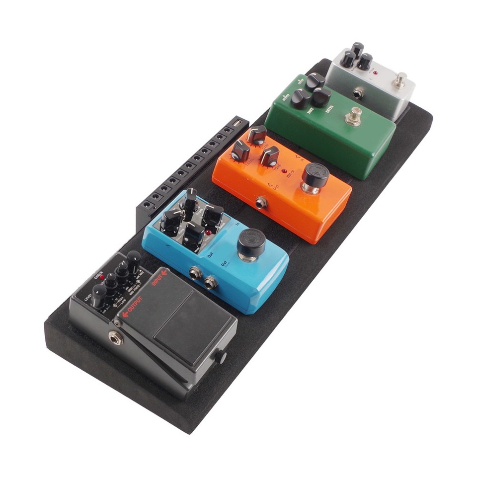 Guitar Pedal Board EVA Material Portable Non-Slip for Performances ...