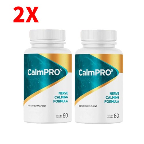 2X Calmpro5 Nerve Capsules for Pain Calming Formula Soothe Nerves | eBay
