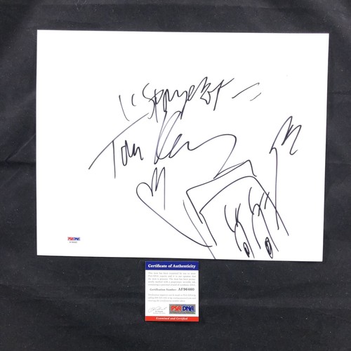 Tom Kenny signed sketch 11x14 photo PSA/DNA Autographed Spongebob | eBay