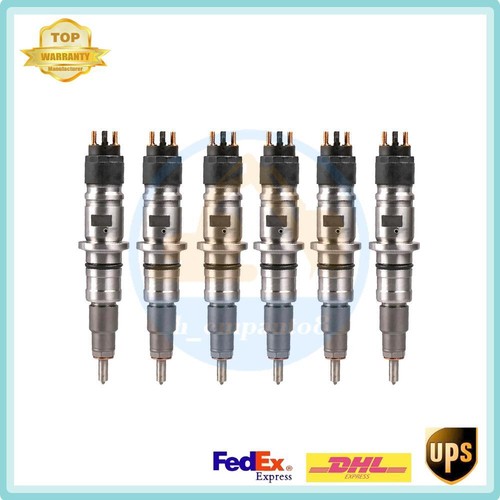6PCS Fuel Injector 0445120050 Diesel Fits Dodge Ram 2500 3500 6.7L 07 ...