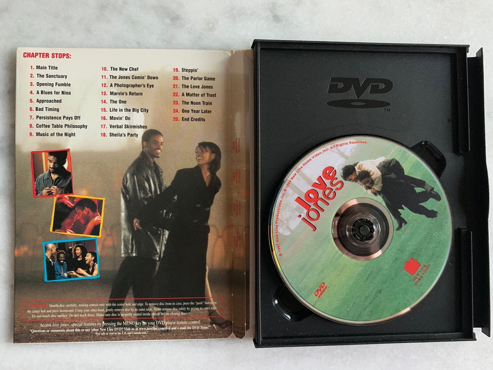 Love Jones (DVD, 1997) Nia Long, Lorenz Tate, OOP | eBay