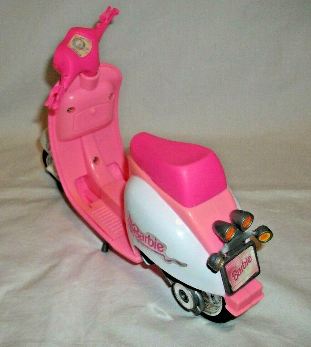 Vintage 1997 Barbie Pink Motor Scooter Mattel | eBay