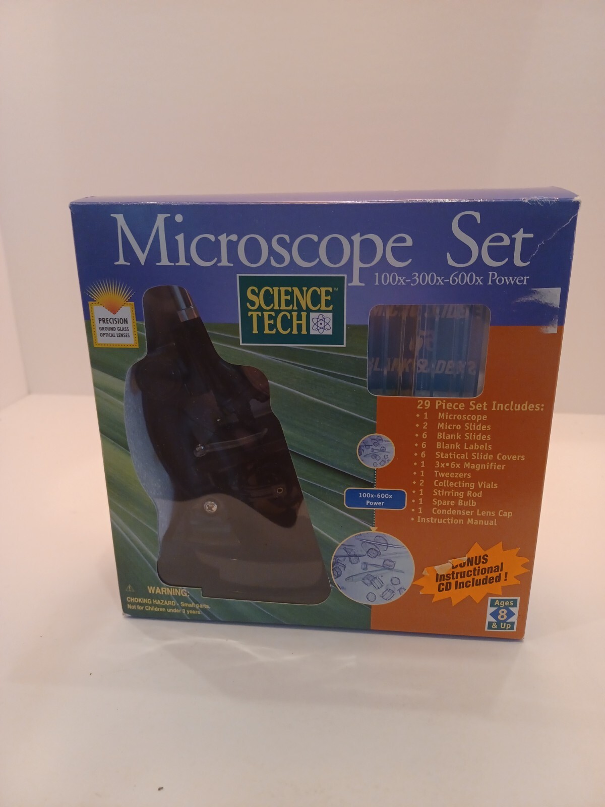 Science Tech Microscope Set 100x 300x 600x for sale online | eBay