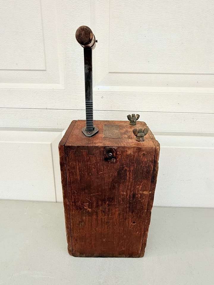Antique Dupont Blasting Machine Dynamite Detonator Plunger Mining | eBay