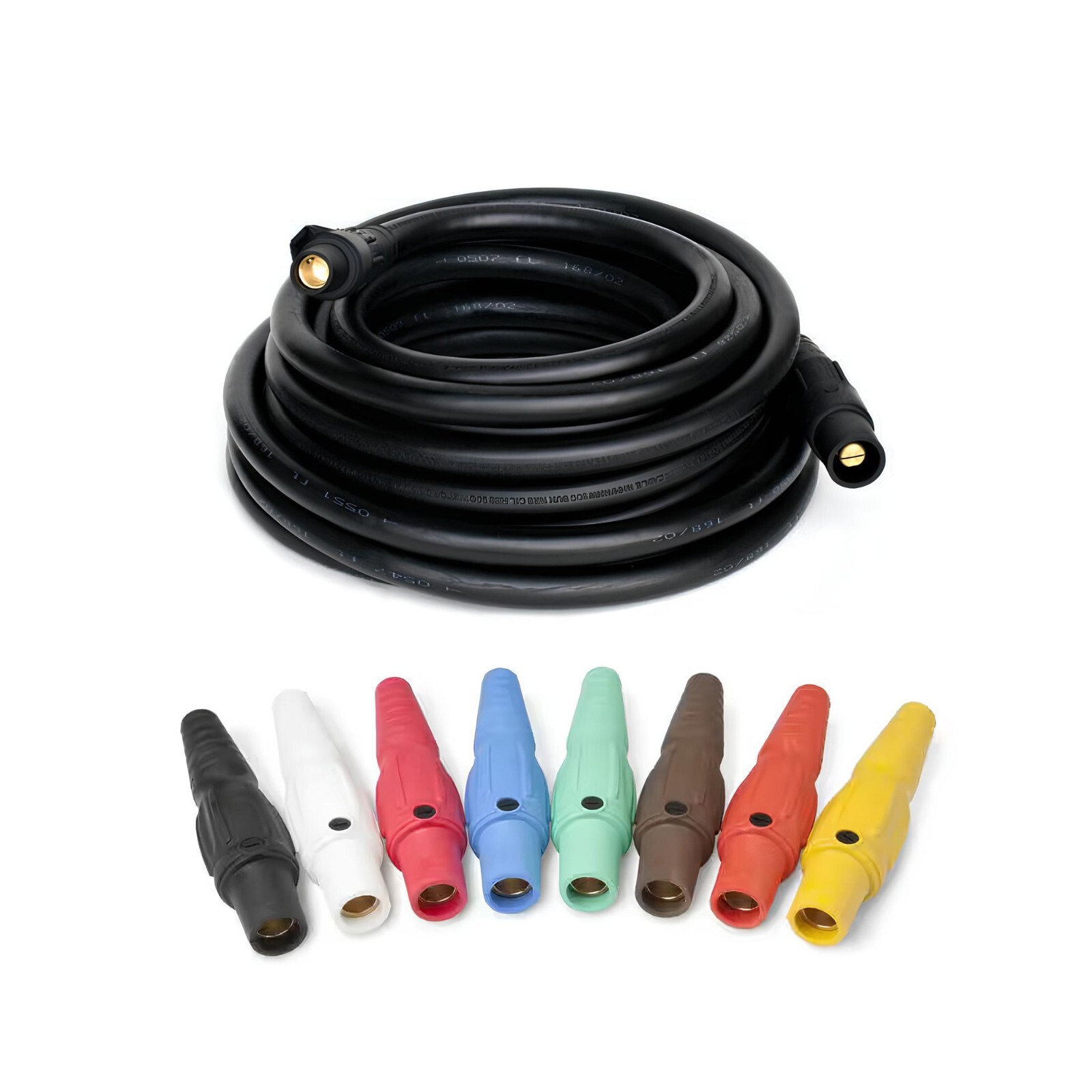 50ft 4/0 Type W Power Assemblies with Male and Female Cam-Lock ...