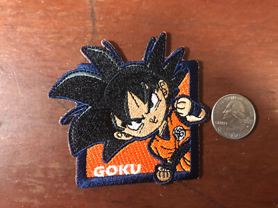 Dragon Ball Z Chibi Goku Iron-On Patch NEW | eBay