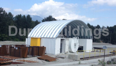 DuroSPAN Steel 32x20x13 Metal Building Conex Box Container Cover Roof ...