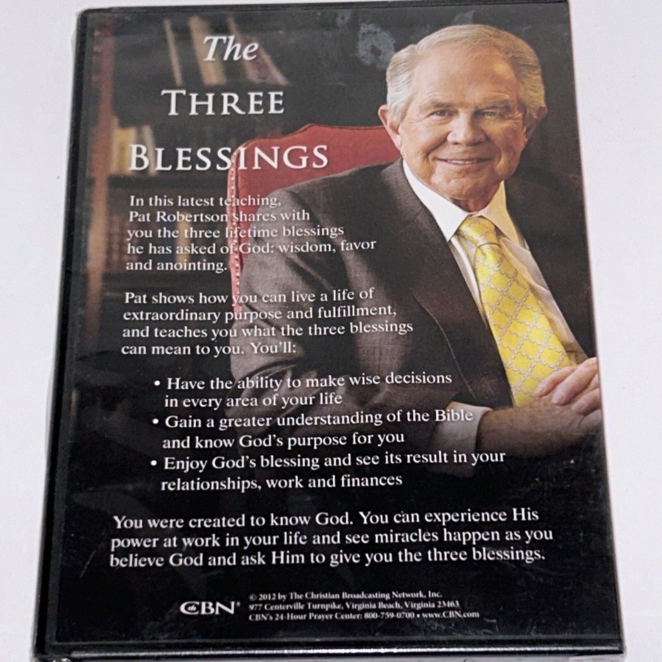 The Three Blessings DVD 2012 Pat Robertson | eBay