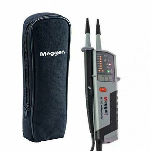 MEGGER TPT420 2 POLE VOLTAGE & CONTINUITY TESTER + OPTIONAL CASE ...