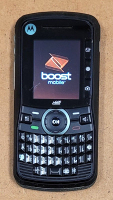 Motorola Clutch i465 - Brown and Gray ( Boost Mobile ) Cellular iDEN ...