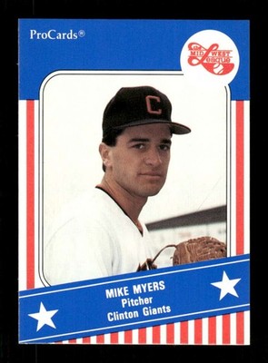 1991 Procards Midwest League All Stars MWL5 Mike Myers BXCP08 | eBay