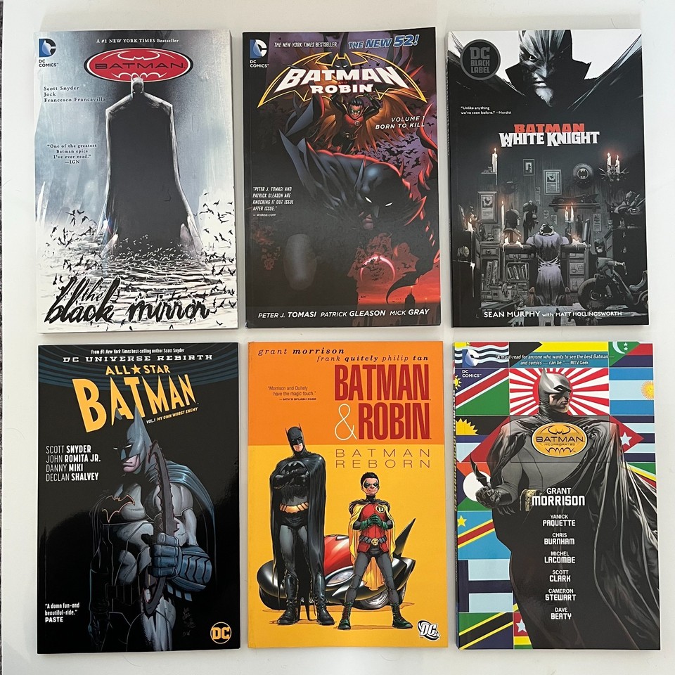 Massive Batman Graphic Novel Trade Paperback 28 Book Bundle DC Comics ...