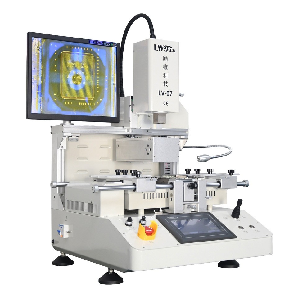 IR 15000 Optical Alignment BGA Rework Station Infrared Heating Repair ...