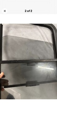1987-1995 Jeep Wrangler YJ Driver Upper sliding glass window | eBay