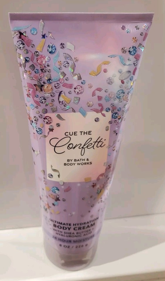 2 Pcs Set Bath & Body Works Cue The Confetti Fine Fragrance Mist & Body ...