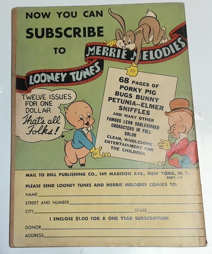 LOONEY TUNES AND MERRIE MELODIES COMICS #8 (1942) WALT KELLY-ART | eBay