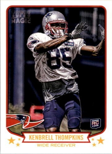 2013 Topps Magic Football Card #136 Kenbrell Thompkins Rookie | eBay