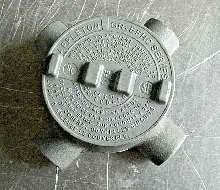 APPLETON GR-EFHC EXPLOSION PROOF OUTLET BOX | eBay