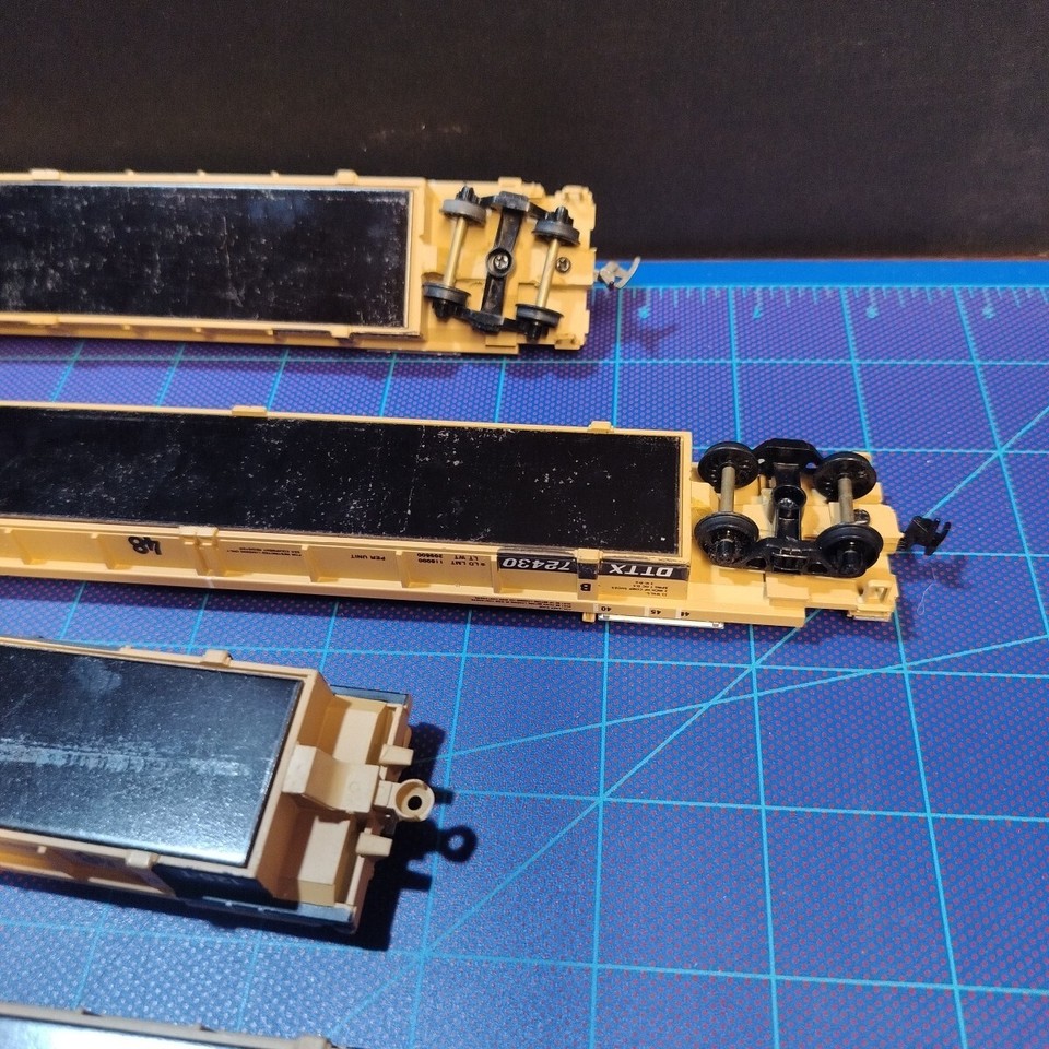 Walthers Well Cars Thrall Trailer Train Dttx 72430 / 48 5 Car Set Parts ...