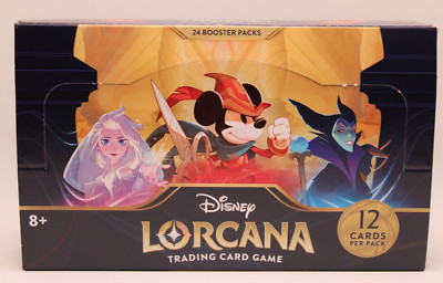 Disney Lorcana First Chapter Booster Box 24 Pack 1st Print Wave One ...