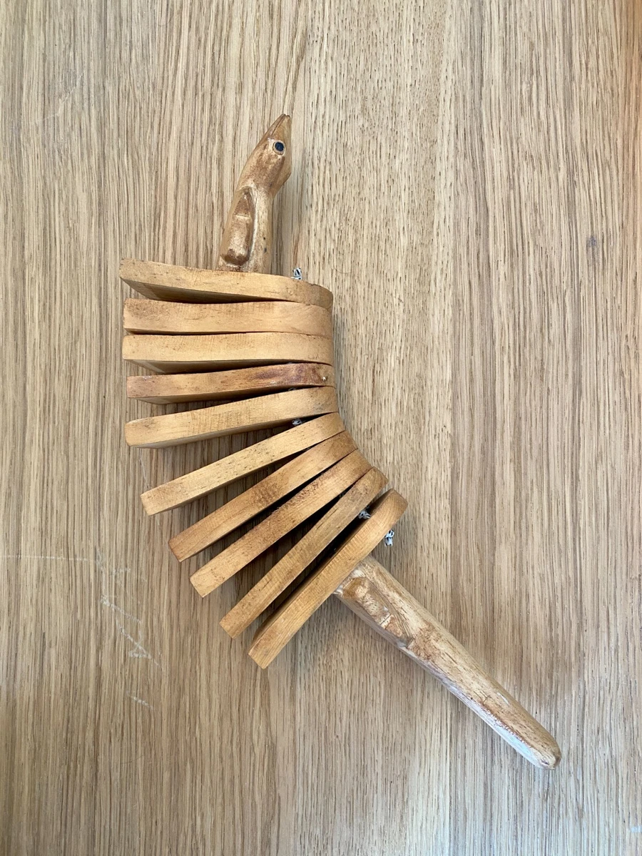 Wood Elephant-Shaped Clacker Instrument From Bali,, 50% OFF