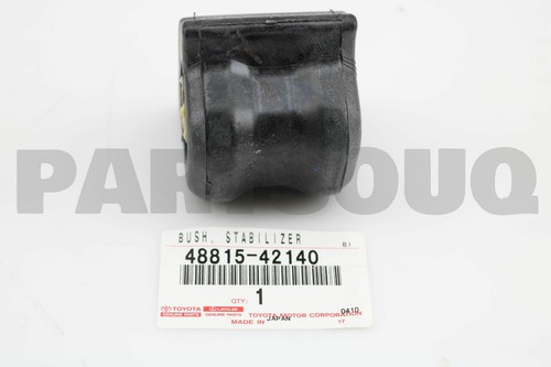 4881542140 Genuine Toyota BUSH, FRONT STABILIZER BAR, NO.1 48815-42140 ...