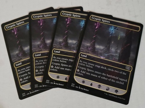 Cryptic Spires x4 - MTG - Double Masters 2022 - In Hand Ready to Ship ...
