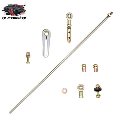 For GM TH-350 TH-400 4L60 4L60E Adjustable Column Shift Linkage Kit ...