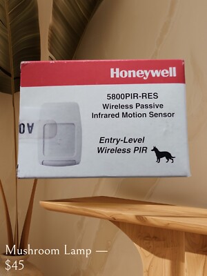 Honeywell 5800PIR-RES Wireless PIR Pet Immune Motion Sensor ...