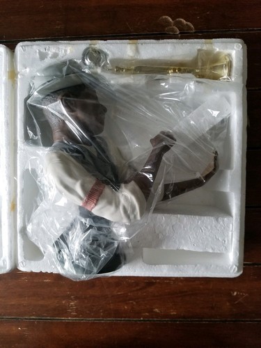 Edward J Rohn Limited Edition Vtg Porcelein Bust Jazz Trumpet Player ...