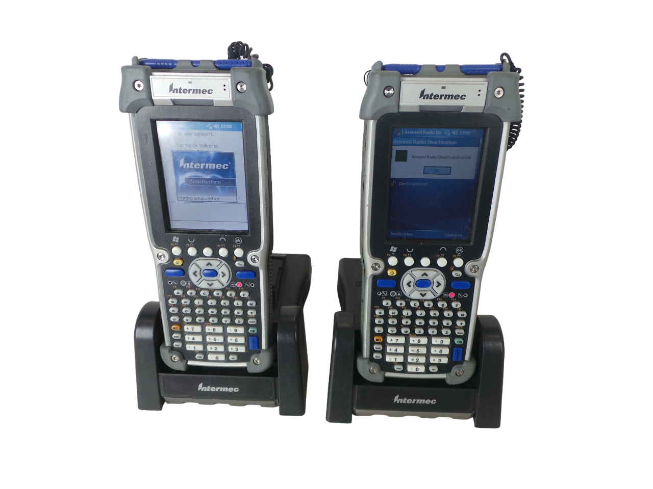 LOT OF 2 Intermec CK61NI Handheld Computer Barcode Scanner - Free ...