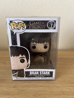 Funko POP! GAME OF THRONES Bran Stark #67 GOT Vinyl Figure W/ Soft ...