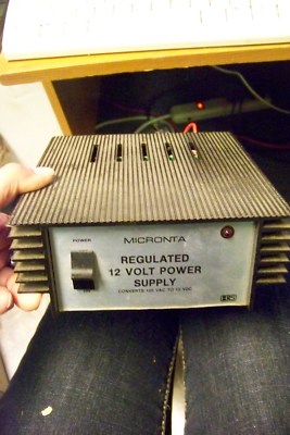 micronta .22-120a regulated 12 volt power supply | eBay