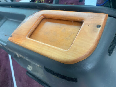 1992-1997 Ford Econoline Custom Van Used Center Console Wood Tray Cover ...