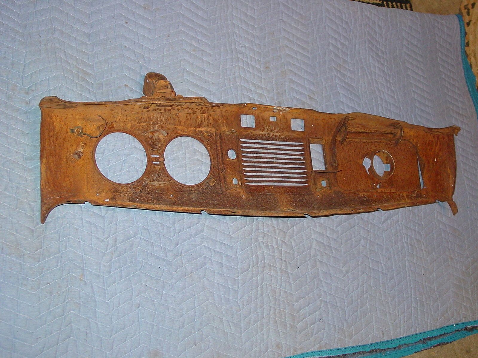 ANTIQUE 1939 Ford Deluxe Dash Dashboard Sedan Coupe Plus Glove Box Door ...