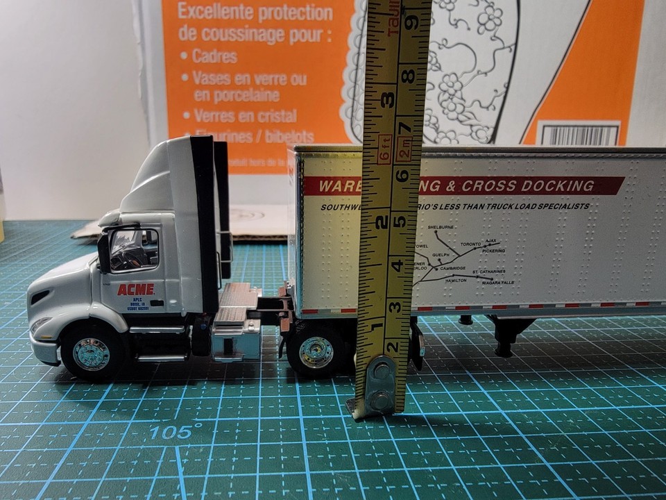 DCP 1:64 Volvo VNR ACME Semi & Enviro EZE Dry Van Trailer Used NoBox | eBay