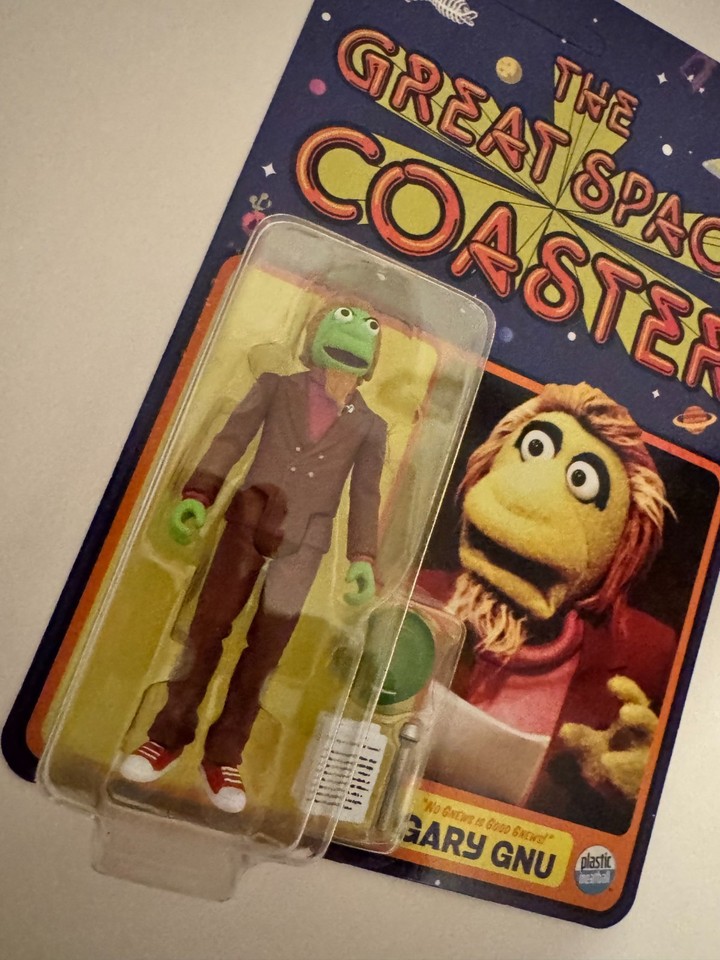 The Great Space Coaster Gary Gnu 80s TV News Action Figure Plastic ...