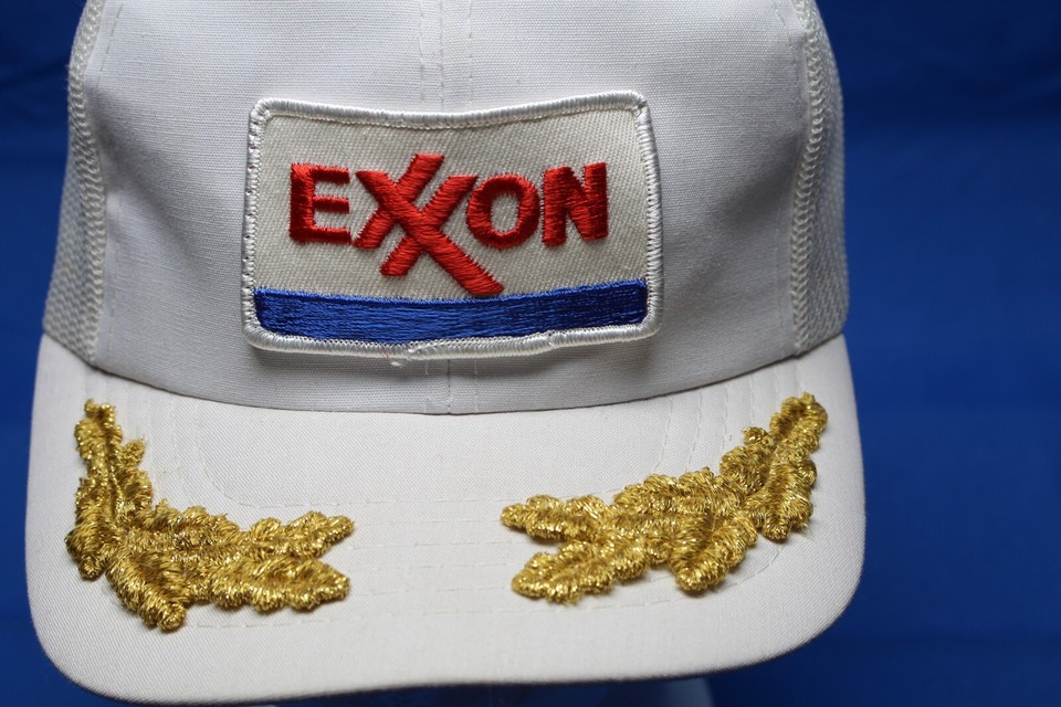 Exxon Scrambled Eggs Vintage Hat Trucker Oil And Gas Rare Snapback | eBay