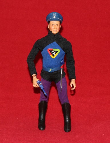 Captain Action Ideal 1968 Set Original Uniform Purple Blue Transitional ...
