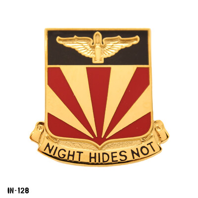 US Army DUI Pin ~ 56th Air Defense Artillery "Night Hides Not" Vanguard ...
