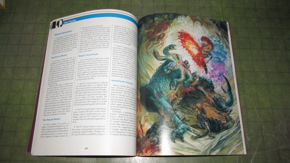 Dungeons & Dragons Complete Handbook Thief Fighter Priest Wizard ...