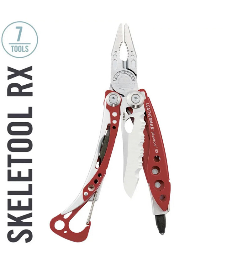 Leatherman - Skeletool RX Multi-Tool - Red (832306) for sale online | eBay
