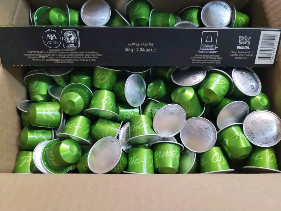Nespresso Peru Organic Limited Edition 280 Capsules ORIGINAL BULK/LOOSE ...