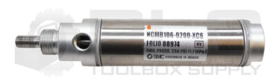 NEW SMC NCMB106-0200-XC6 PNEUMATIC CYLINDER 250PSI | eBay